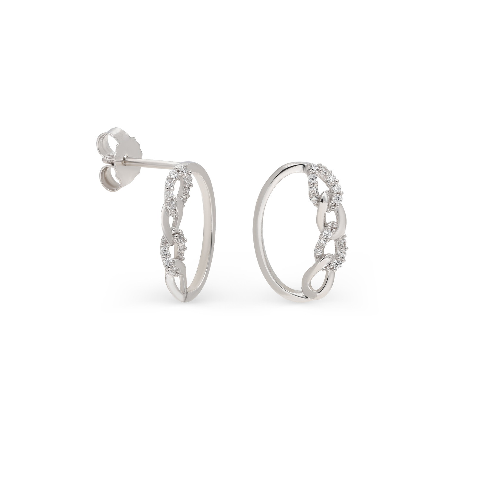 Silver Selection Auskarai W82279354 | GIVEN